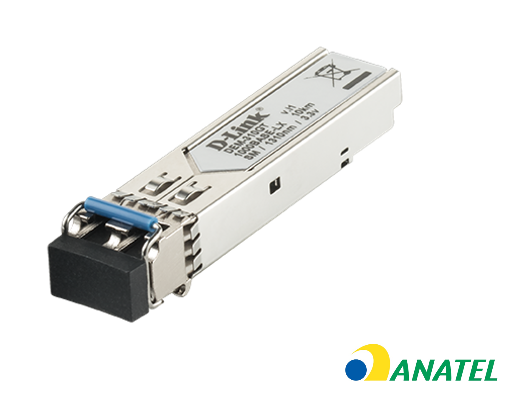 Transceiver SFP 1000BASE‑LX Monomodo 10Km - D-Link